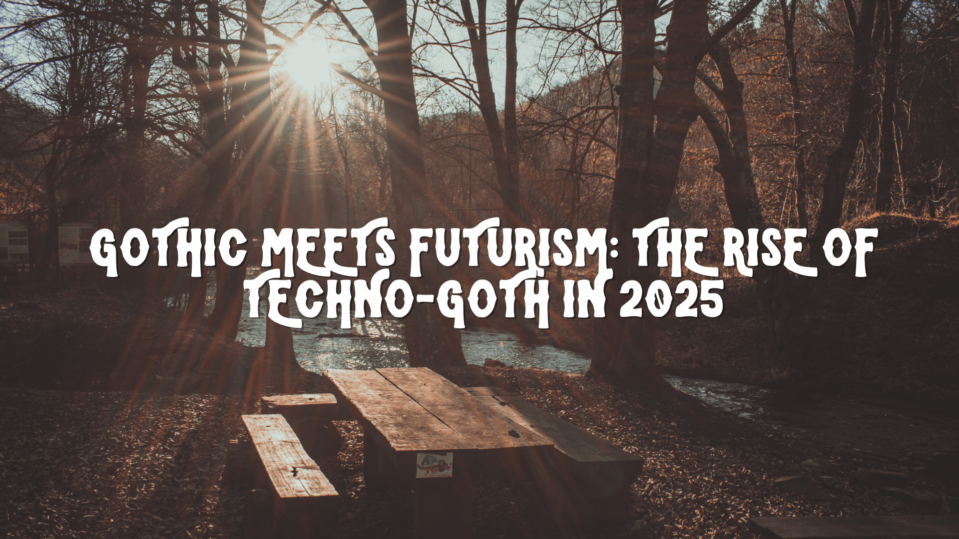 Gothic Meets Futurism: The Rise of Techno-Goth in 2025 – COSMOS.GOODS